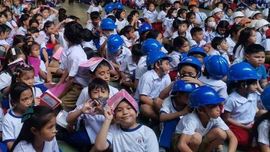 Động đất mạnh ở Philippines