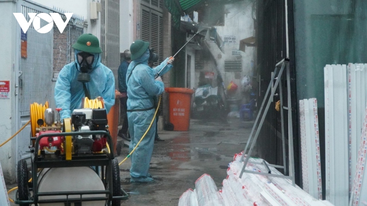 Go Vap district of HCM City disinfected after detection of infections