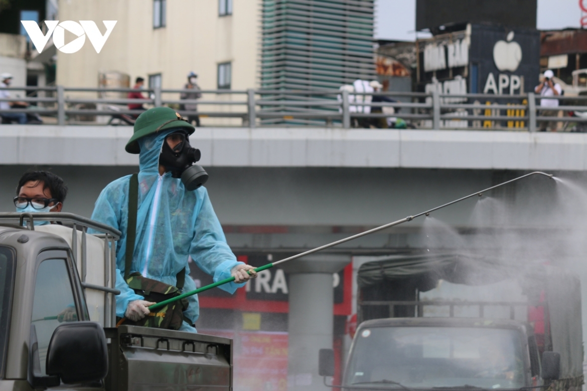 Go Vap district of HCM City disinfected after detection of infections