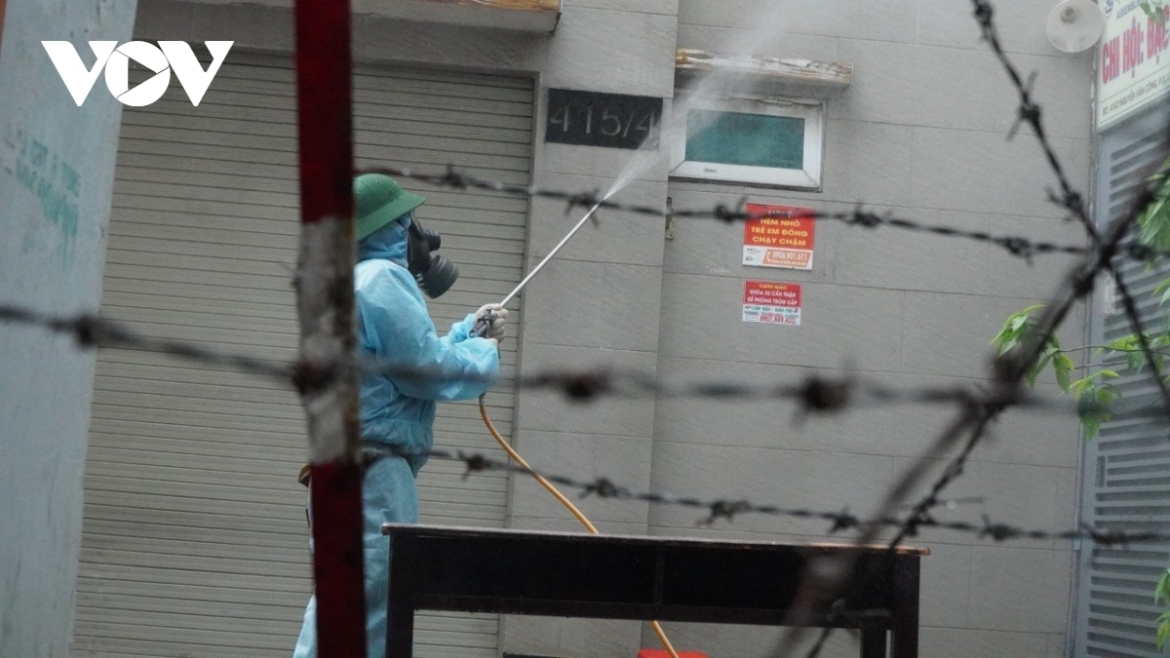 Go Vap district of HCM City disinfected after detection of infections
