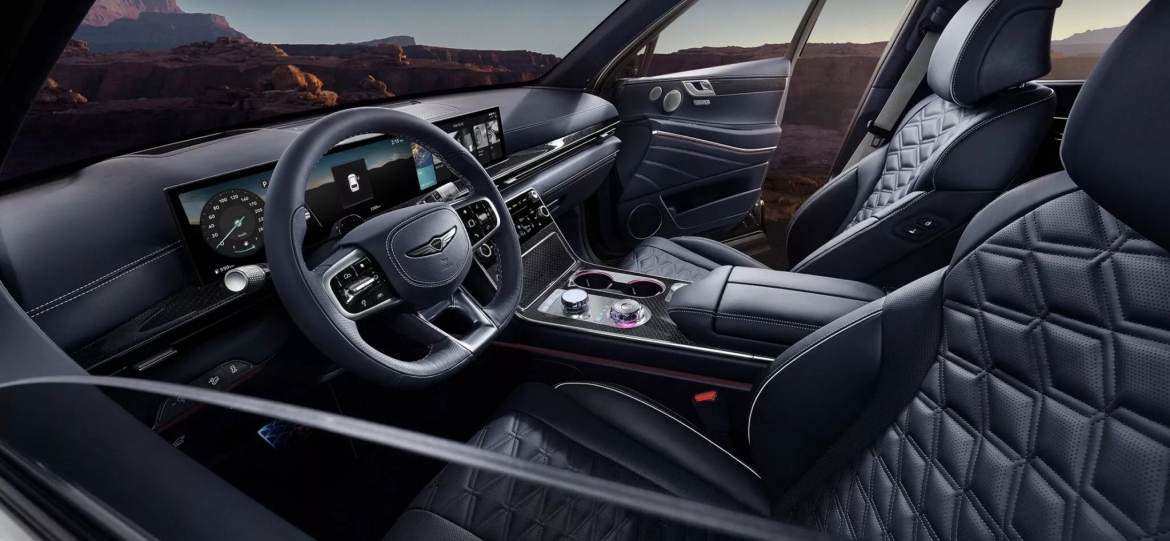 Genesis GV80 Coupe mới phá cách với kiểu dáng đẹp hơn và màn hình 27 inch