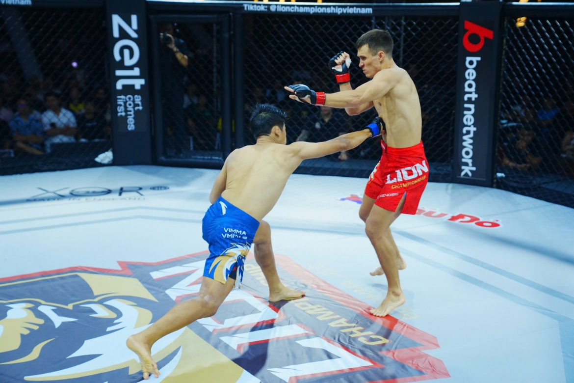 MMA Lion Championship 28: Võ sĩ Việt Nam thua đáng tiếc trước VĐV Trung ...