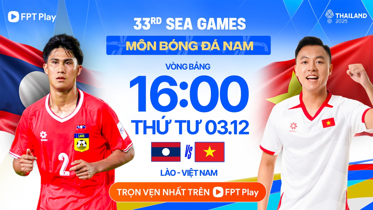 Lịch thi đấu và trực tiếp bóng đá SEA Games 33 hôm nay 3/12: U22 Việt Nam ra trận