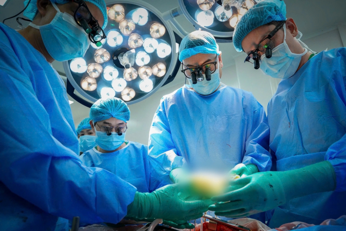 Bệnh viện Đại học Y Dược TP.HCM cùng lúc thực hiện hai ca ghép tim và ...