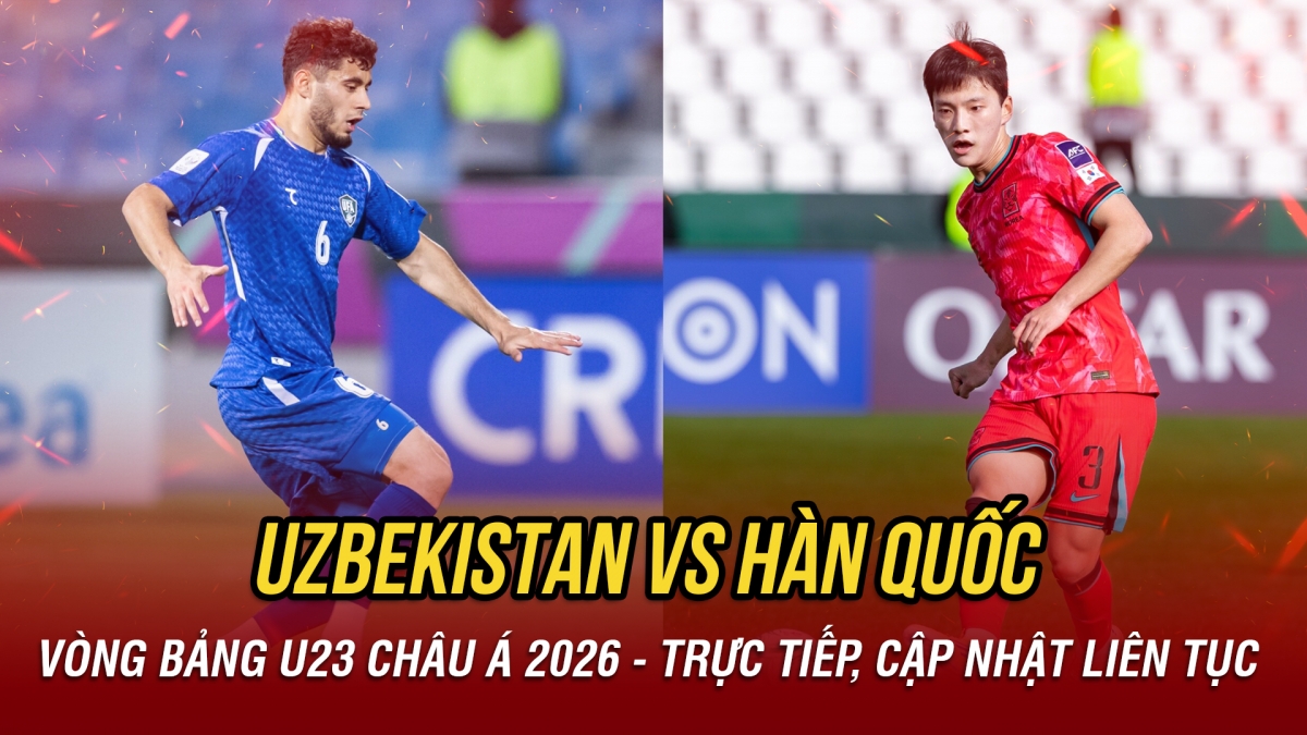 Trực tiếp U23 Uzbekistan vs U23 Hàn Quốc: Trận đấu quyết định