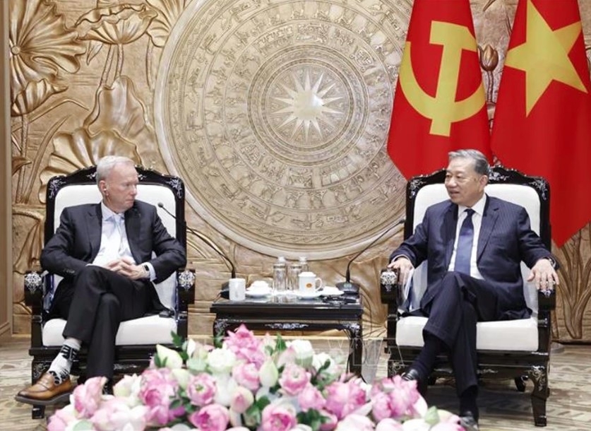 Top leader To Lam wishes for international support for Vietnam’s AI ...