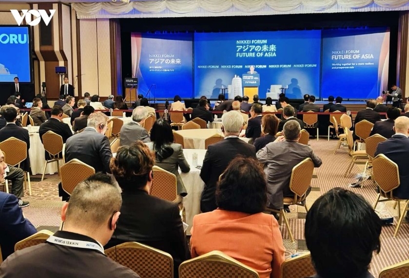 Deputy PM outlines three major directions at Nikkei Forum Future of Asia
