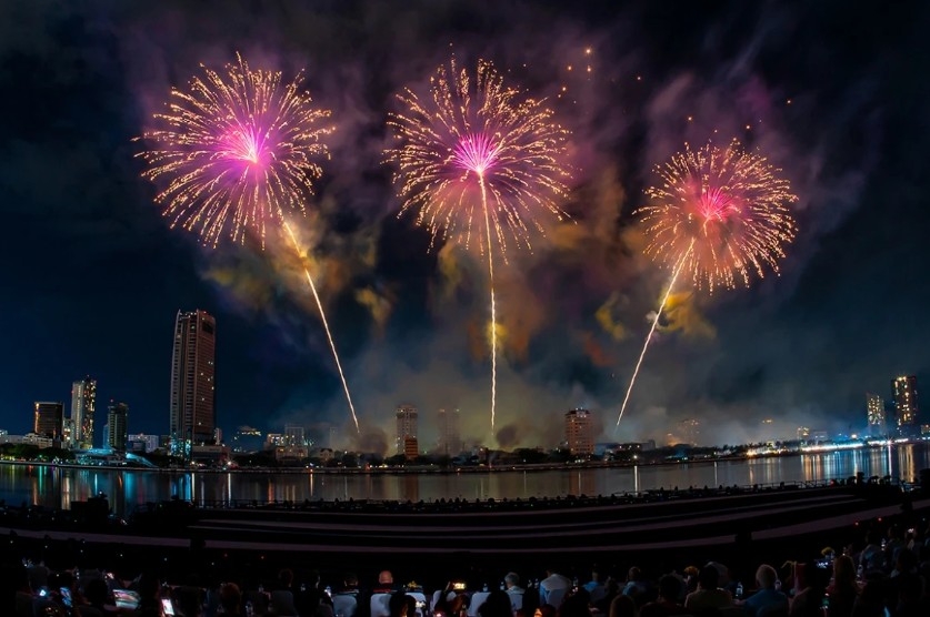 Spectacular moments from second competition night of Da Nang Int’l ...
