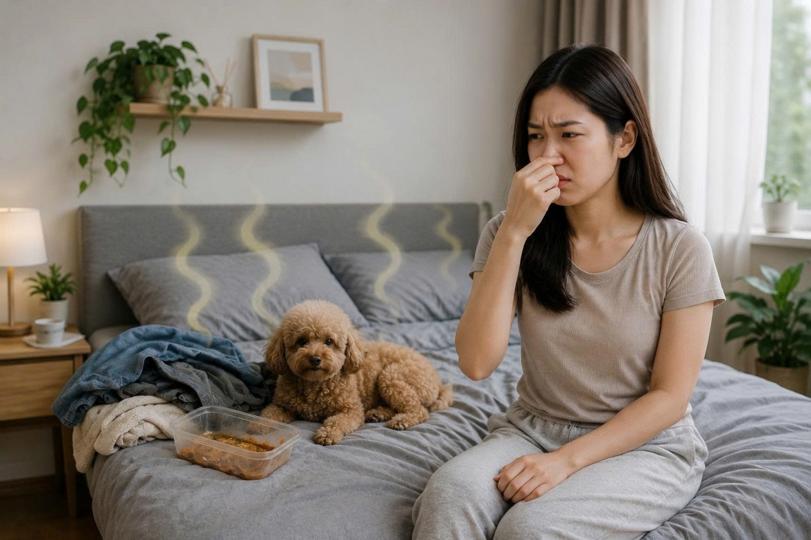 Phòng có mùi khó chịu: Bạn đã xử lý đúng cách chưa?