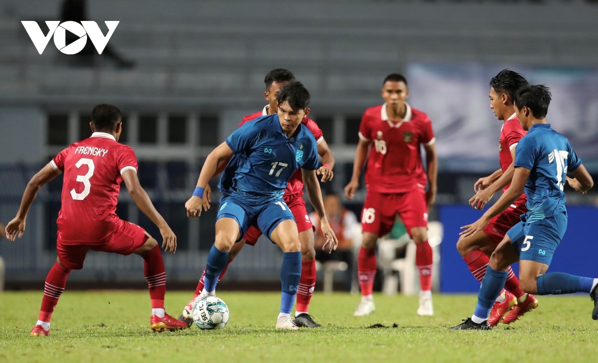 Thắng đậm U23 Thái Lan, U23 Indonesia gặp U23 Việt Nam chung kết
