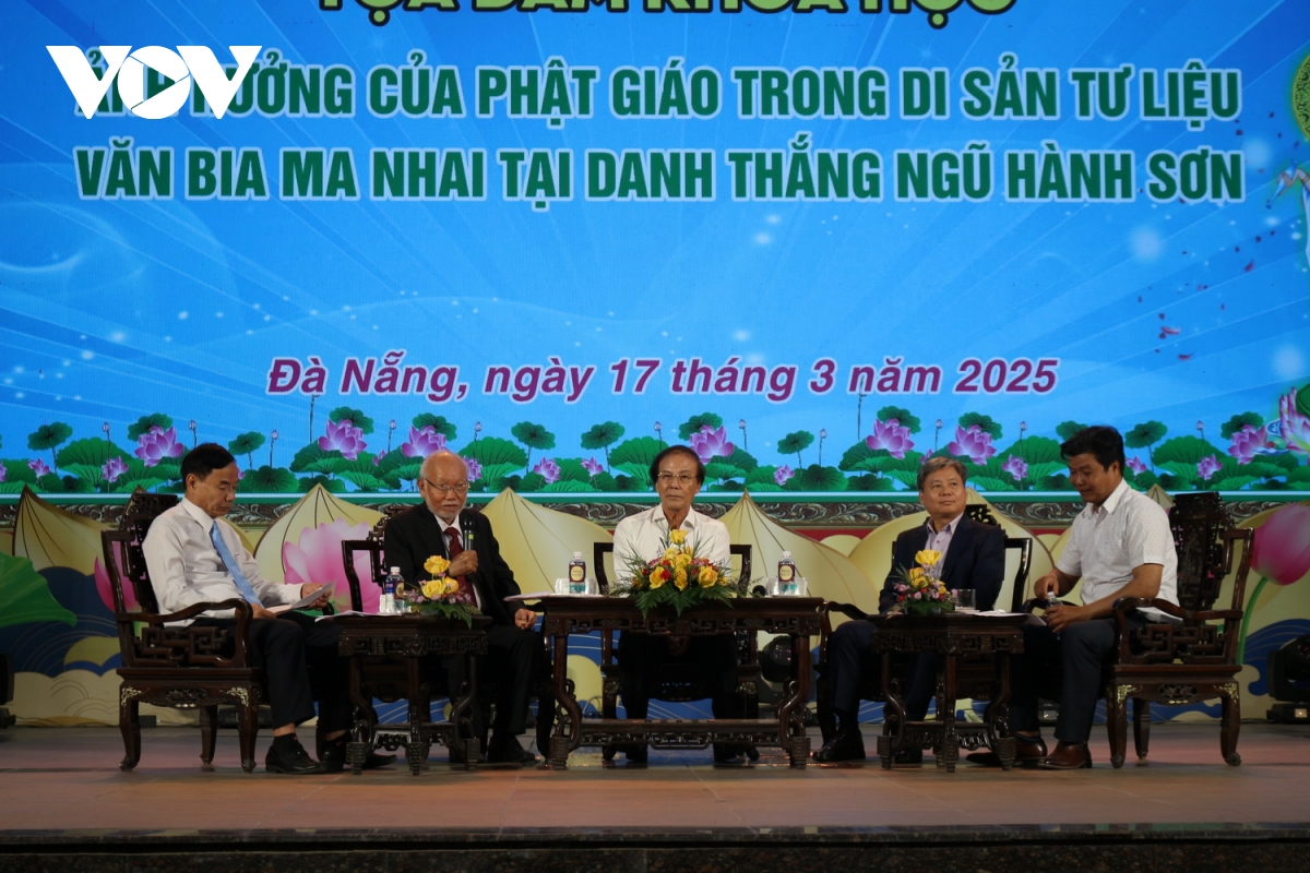 Ma nhai Ngũ Hành Sơn - di sản mang đậm dấu ấn Phật giáo