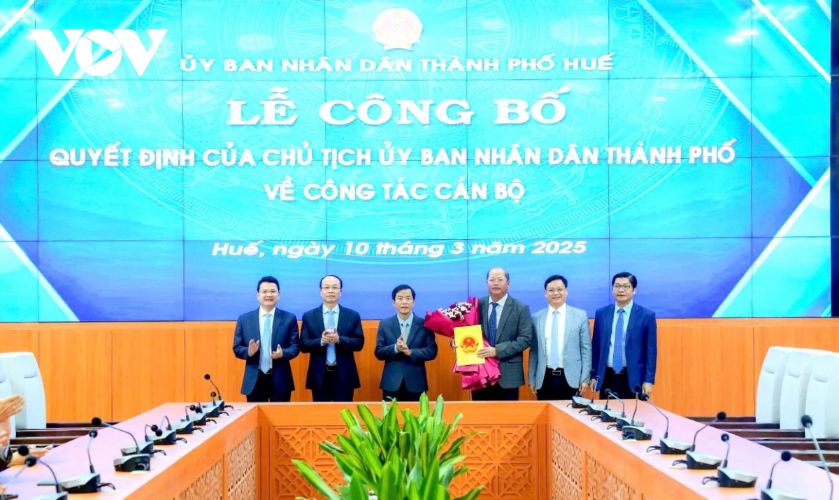 Huế: Bổ nhiệm ông Đặng Hữu Phúc làm Giám đốc Sở Công Thương