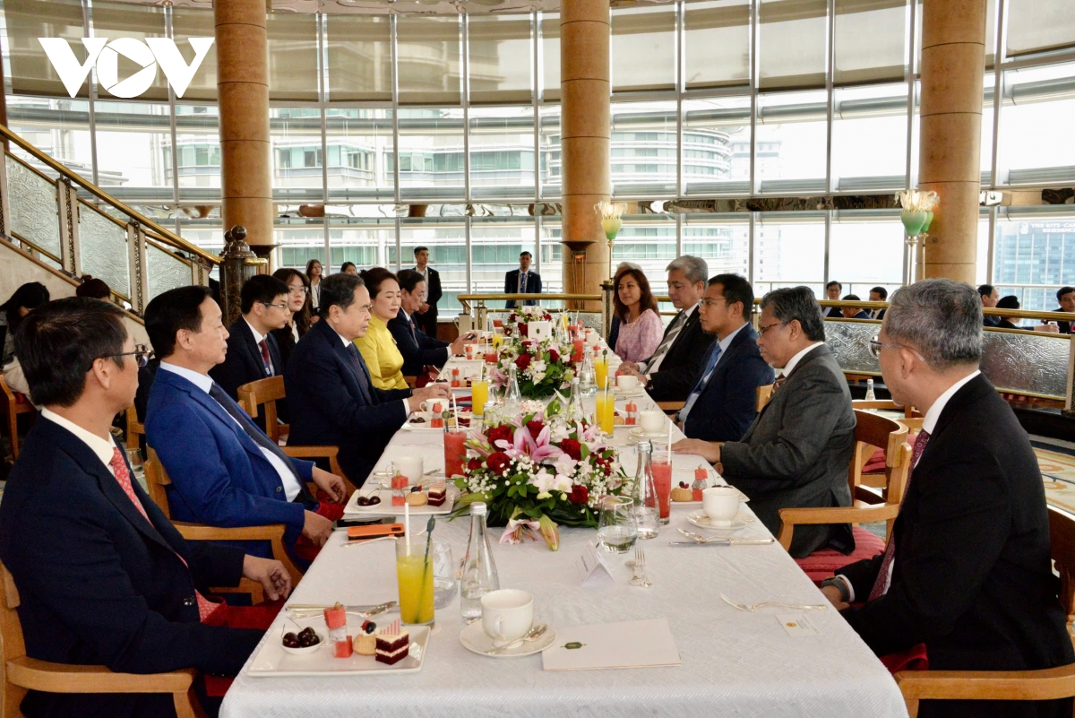 Chủ tịch Quốc hội Trần Thanh Mẫn thăm, làm việc với lãnh đạo Tập đoàn Petronas