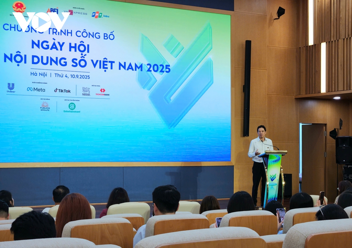 Vietnam iContent 2025: Khi sáng tạo nội dung gắn với niềm tự hào dân tộc
