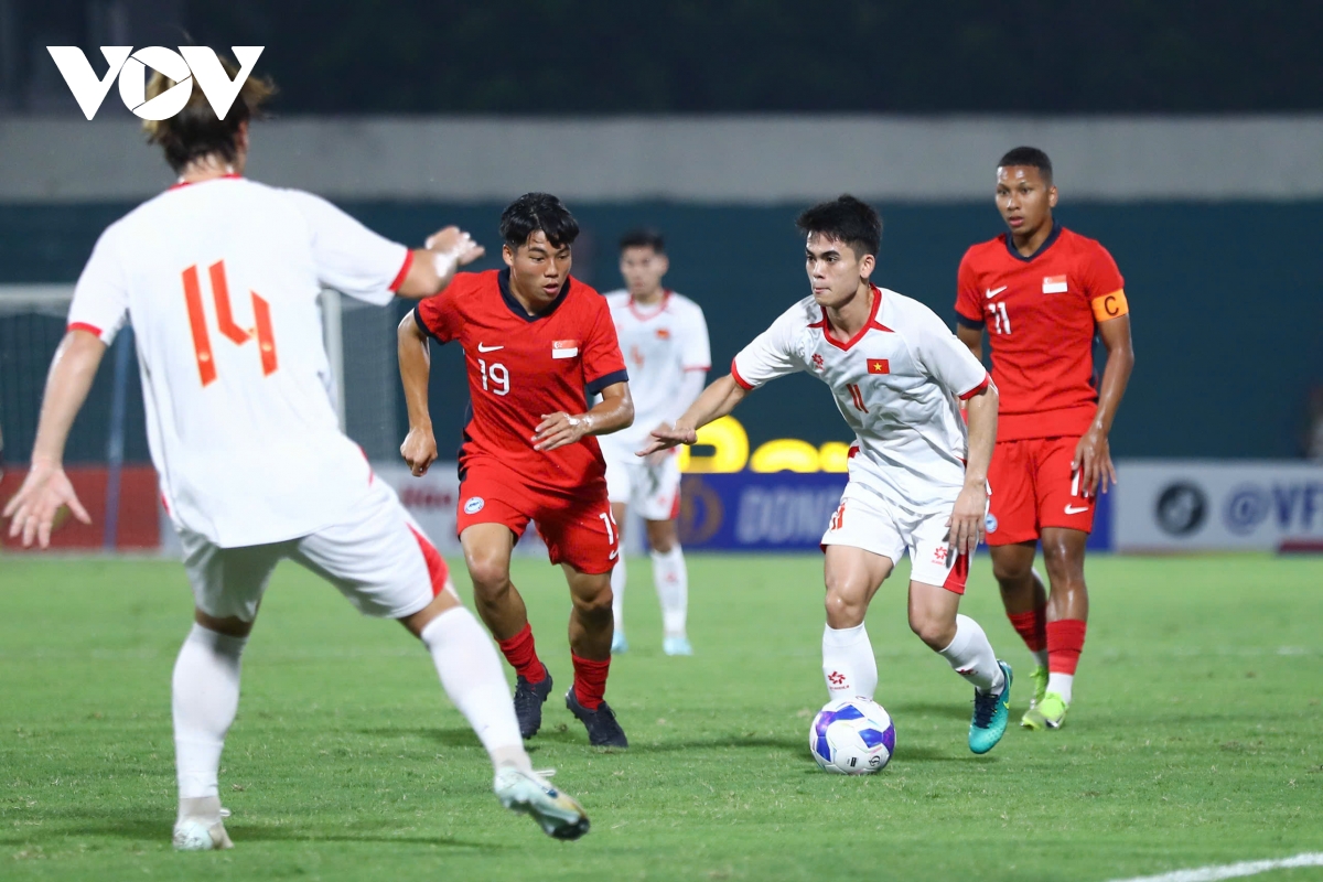 Kết quả vòng loại U23 châu Á 2026: U23 Việt Nam thắng kịch tính U23 Singapore
