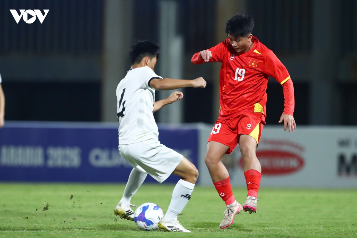 Kết quả U17 Việt Nam vs U17 Quần đảo Bắc Mariana bảng C giải U17 châu Á ...