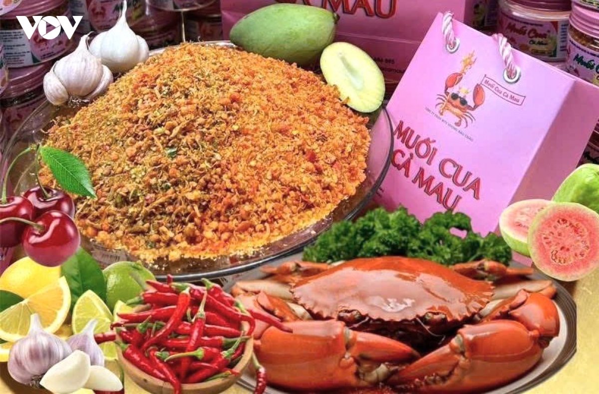 Muối cua xứ U Minh - Đưa hương cua Cà Mau vươn xa