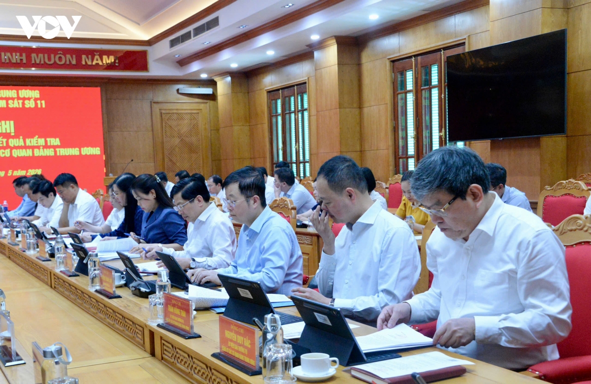 Chủ tịch Quốc hội chủ trì hội nghị kiểm tra Đảng ủy cơ quan Trung ương