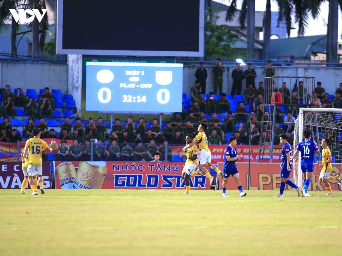 Kết quả PVF-CAND vs Bắc Ninh trận play-off V-League 2025/2026