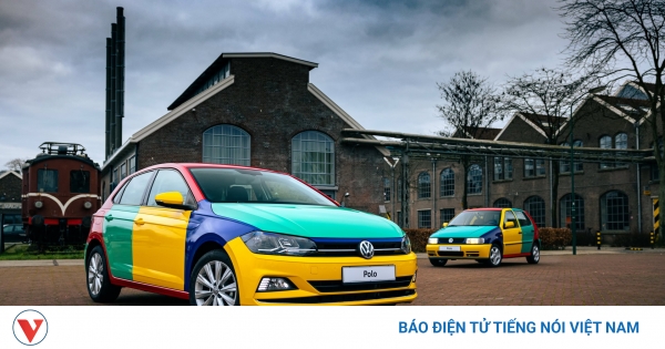 Volkswagen Polo xuất hiện với bộ áo Harlequin đầy sắc màu | VOV.VN