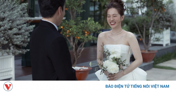 Nhạc sĩ JayKii và người mẫu Mai Anh đẹp ngọt ngào trong ngày cưới