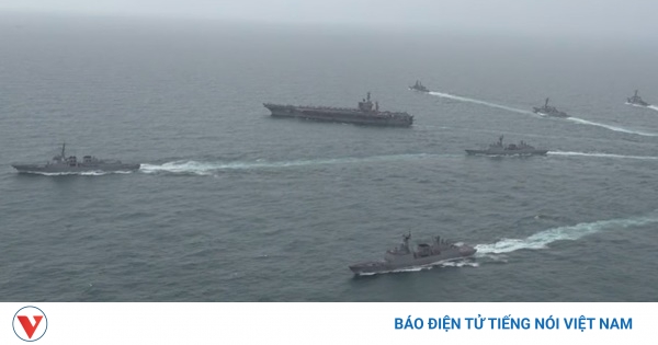 Nhật, Hàn, Mỹ tập trận chống vũ khí hủy diệt hàng loạt