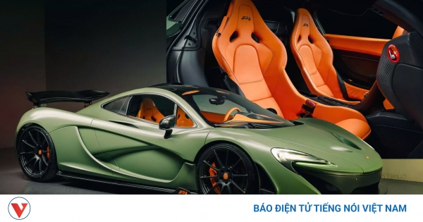 Bán đấu giá chiếc McLaren P1 duy nhất trên thế giới màu xanh lá cây ...