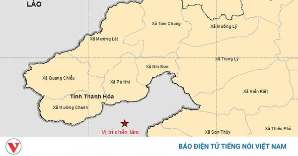 Động đất 4,8 độ gần biên giới Thanh Hóa – Lào, Hà Nội cảm nhận rung lắc nhẹ