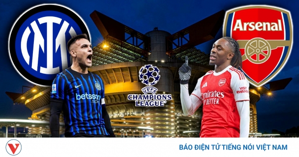 Dự đoán kết quả và đội hình ra sân trận Inter Milan vs Arsenal