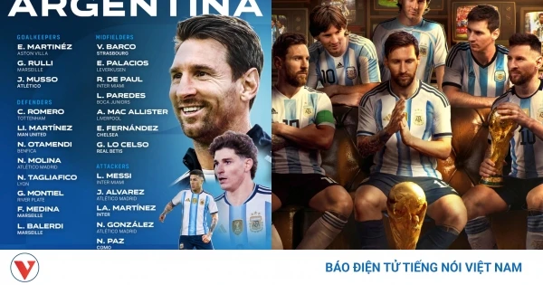 Danh sách tuyển Argentina dự World Cup 2026: Lionel Messi làm nên lịch sử