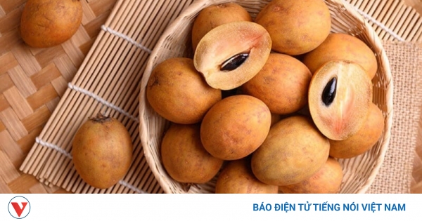 Vì sao hồng xiêm được xem là “quả bổ” cho sức khỏe?