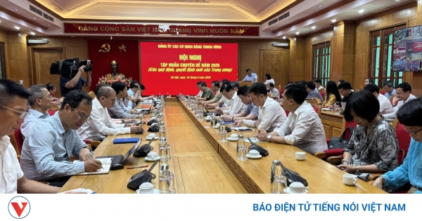 Đảng ủy Các cơ quan Đảng Trung ương tổ chức hội nghị tập huấn chuyên đề ...
