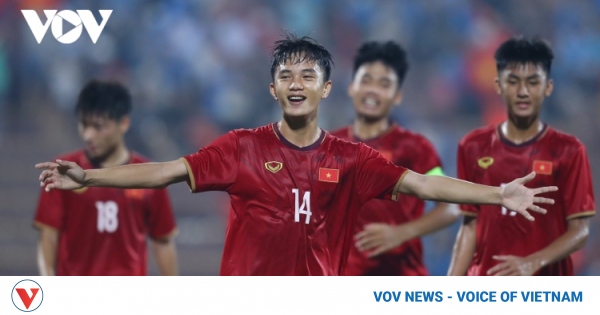 Vietnam easily defeat Nepal to take on Thailand at AFC U17 qualification