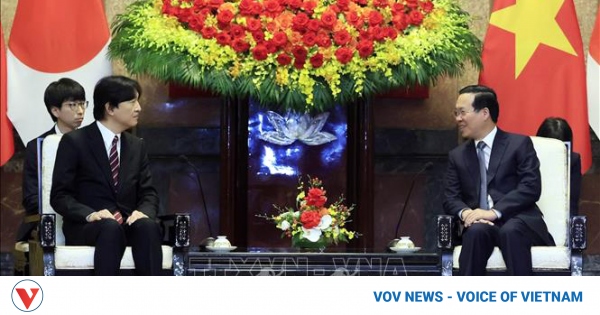 State President hosts Japanese Crown Prince, Crown Princess