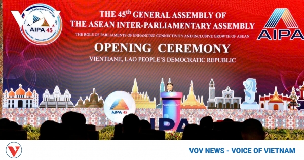 AIPA-45 General Assembly opens in Vientiane, Laos