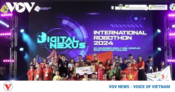 Vietnam claims 19 prizes at International Robothon 2024