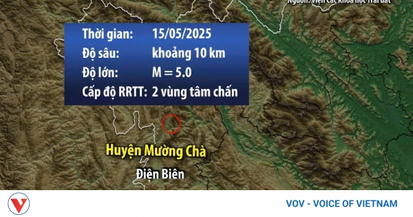 5.0 magnitude earthquake jolts northern Vietnam, disaster risk warning ...