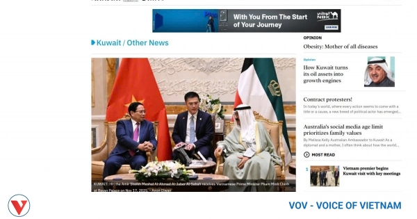 Prime Minister’s visit receives media spotlight in Kuwait