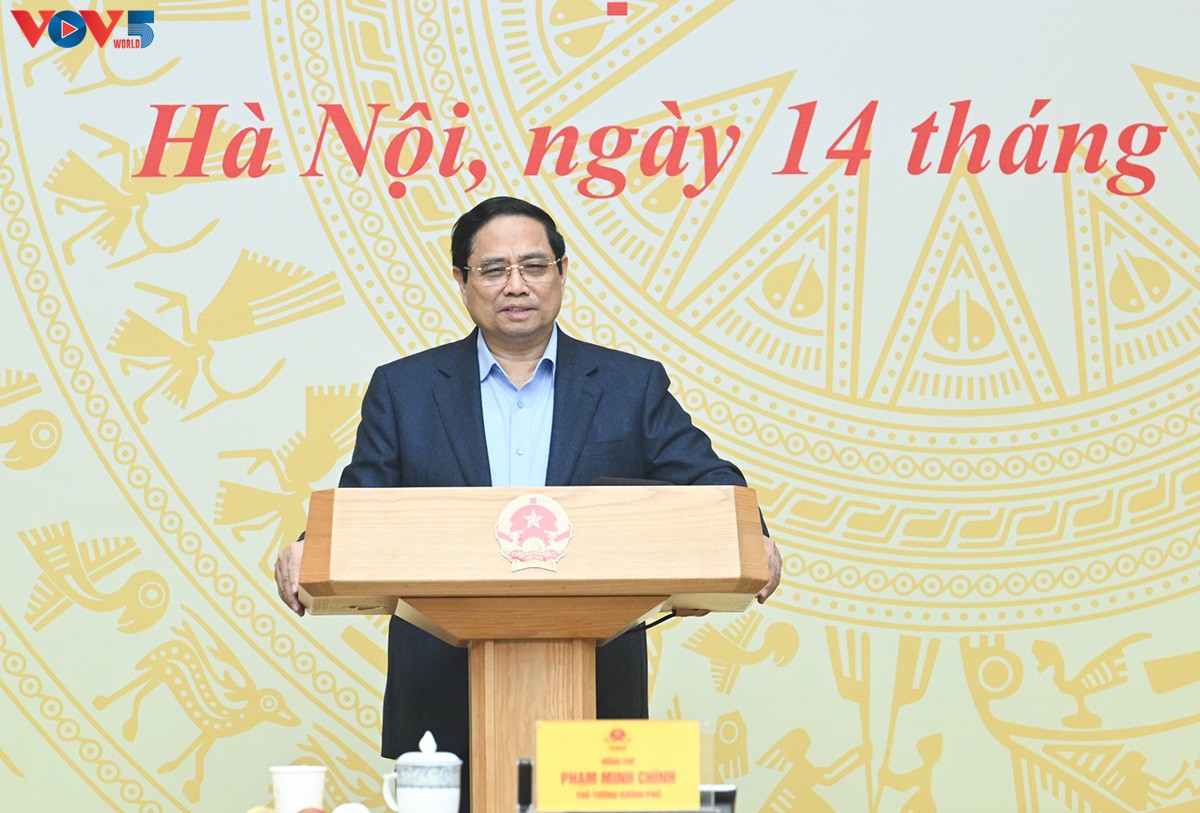 Le Premier ministre Pham Minh Chinh. Photo: Lai Hoa/VOV